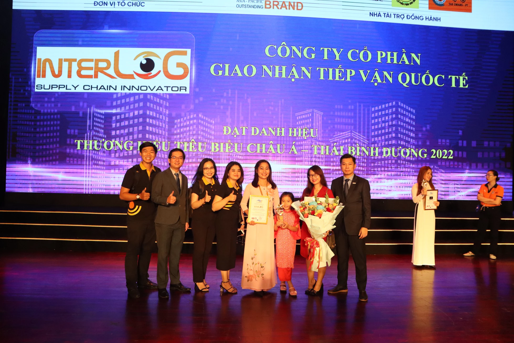 InterLOG recognized Top 10 Brands and Services of Asia Pacific 2022